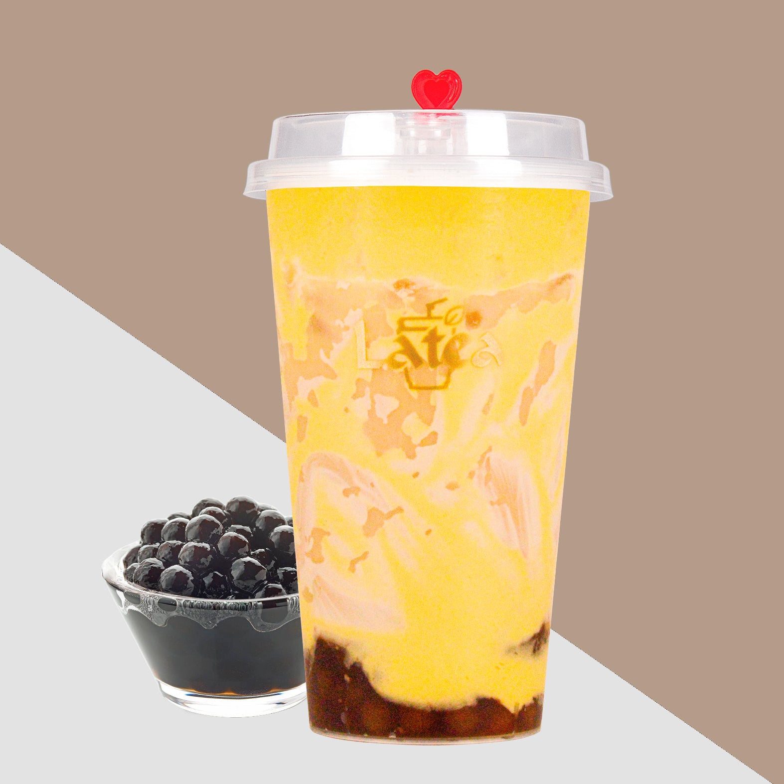 Cheese cake Boba milk tea. [500 ml] – Latea